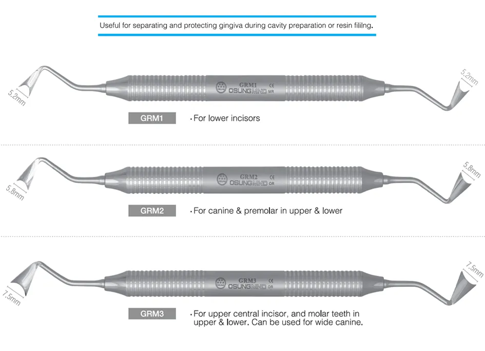 Gingival Retractors | Gingival Retractor - Margin Trimer - Placement ...