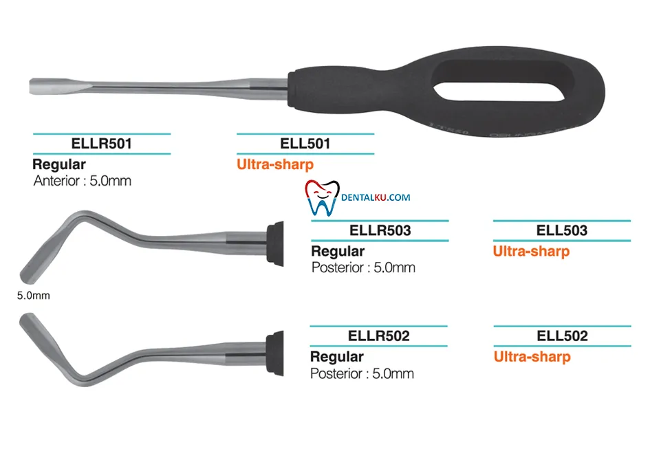Luxating Elevator 5mm | Luxating Elevator (Luxator) | DENTALKU.COM