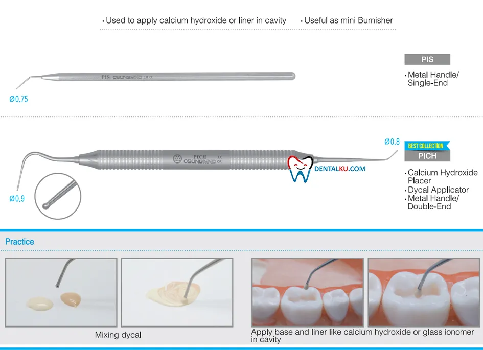 Placement | Gingival Retractor - Margin Trimer - Placement | DENTALKU.COM
