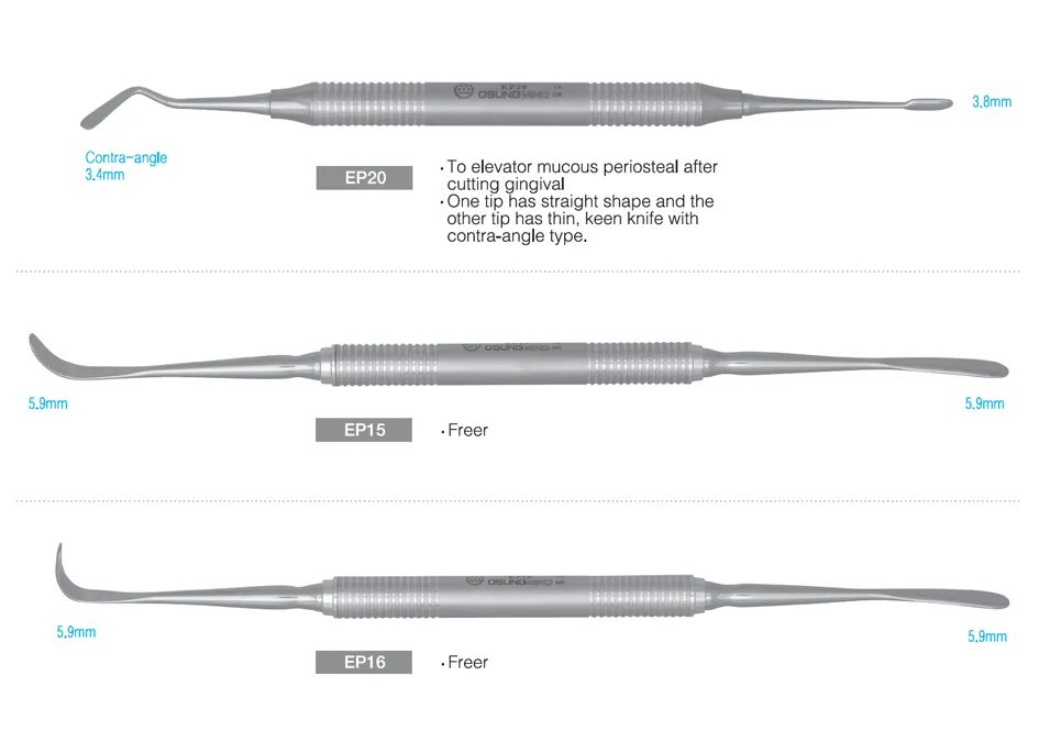 Periosteal Elevator | Periotome - Periosteal Elevators (Raspatorium ...