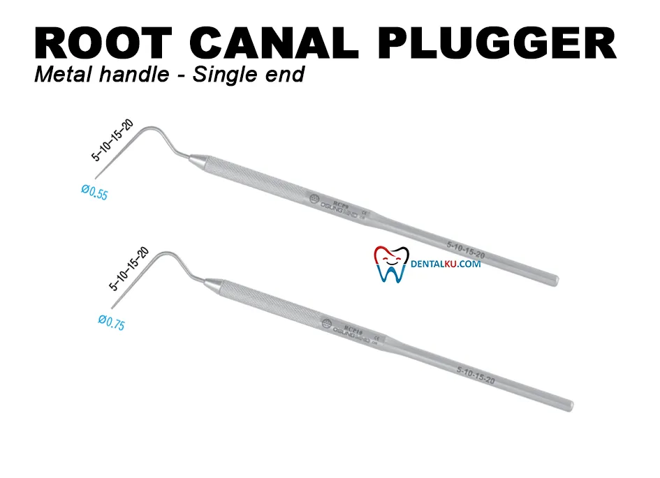 Root Canal Plugger (Single End) | Endodontic Instrument | DENTALKU.COM