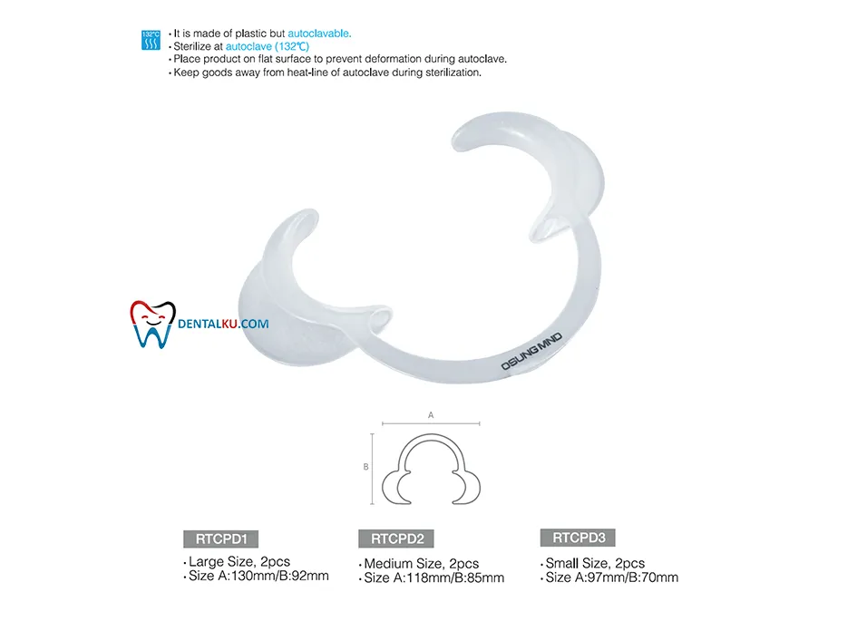 Plastic Lip Wider | Lip Wider - Retractor | DENTALKU.COM