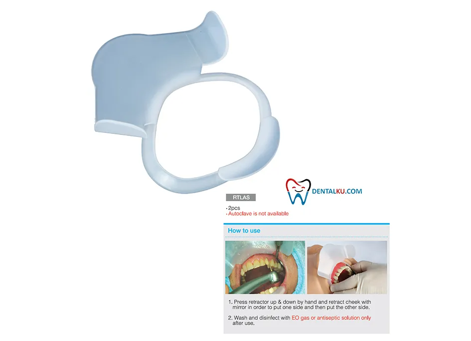 Retractor with Anterior Shield | Lip Wider - Retractor | DENTALKU.COM