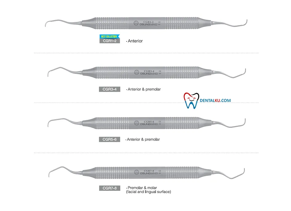 Gracey Curettes - Standard | Curette | DENTALKU.COM