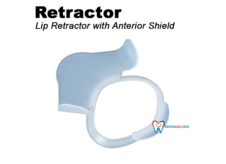 Retractor with Anterior Shield | Lip Wider - Retractor | DENTALKU.COM