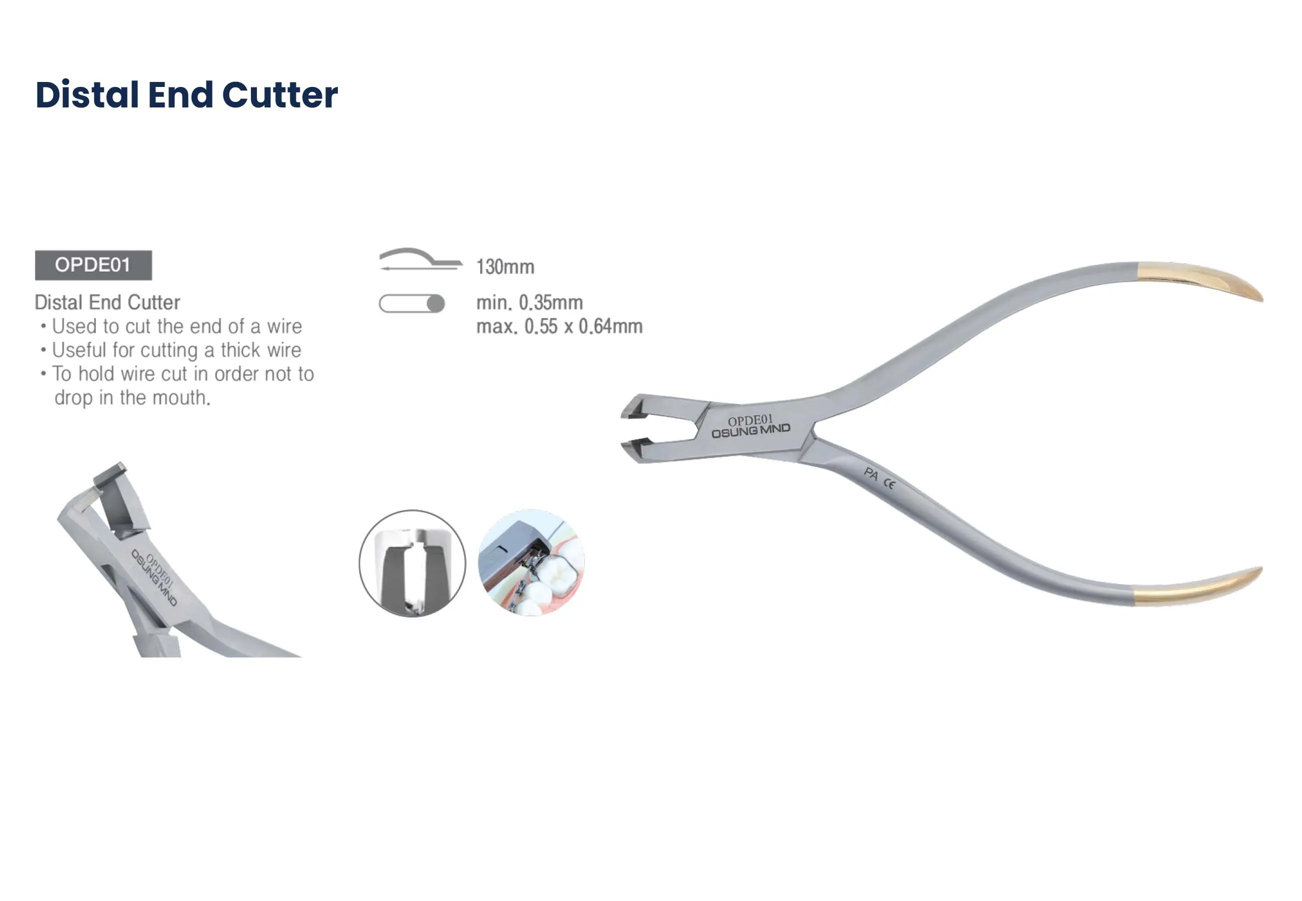 Pin Cutter & Distal End Cutter | | DENTALKU.COM