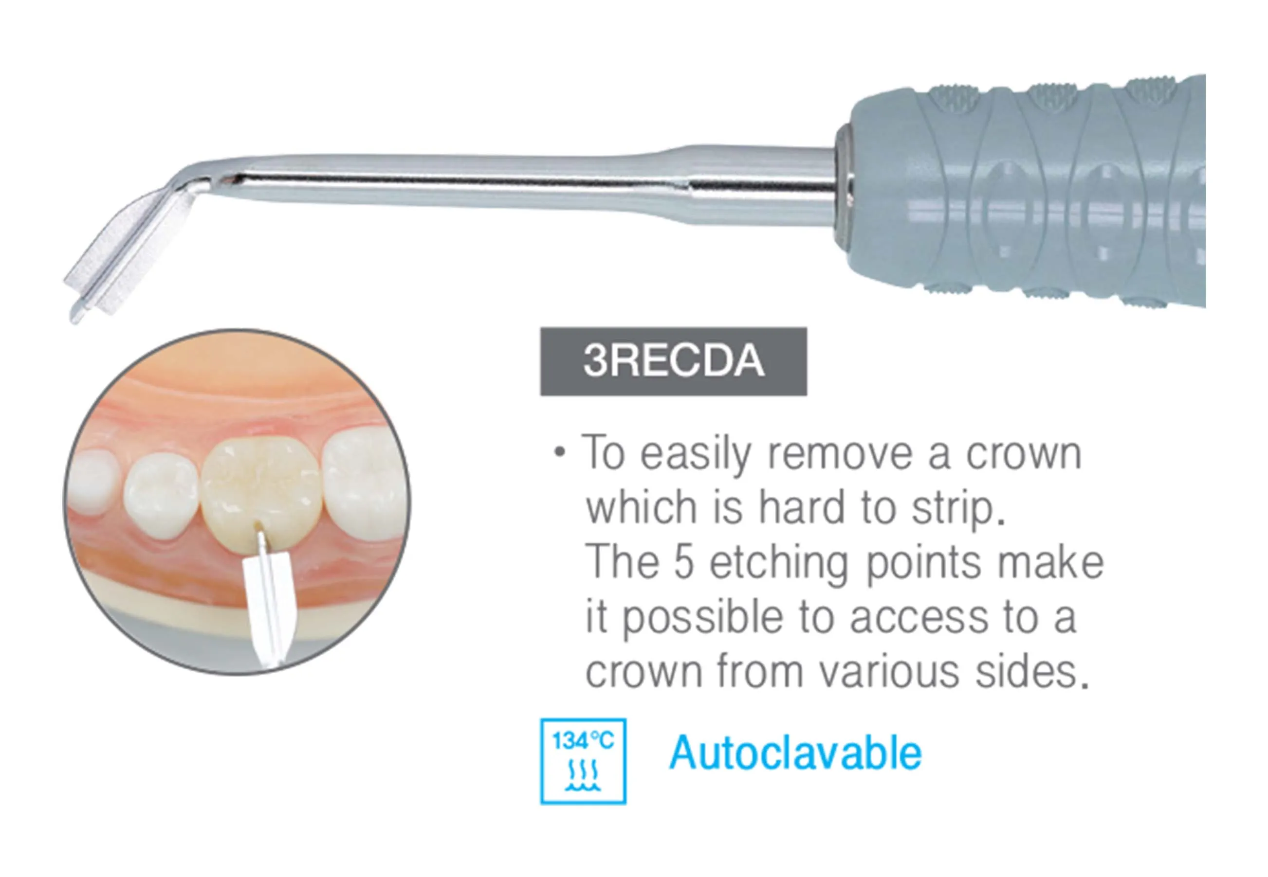 Crown Remover (5 Point Access) | Crown Removing & Setting | DENTALKU.COM